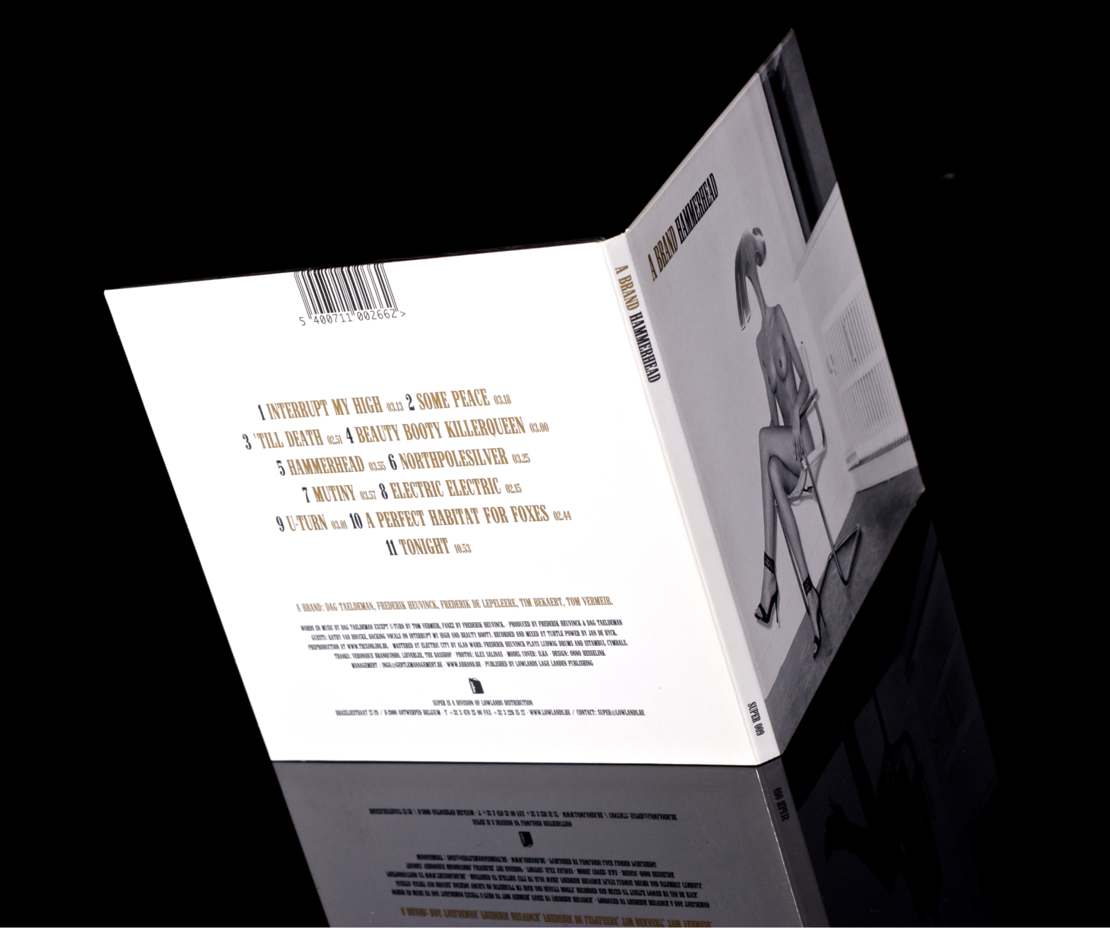 A Brand - Hammerhead CD - Onno + Els - Graphic Designer